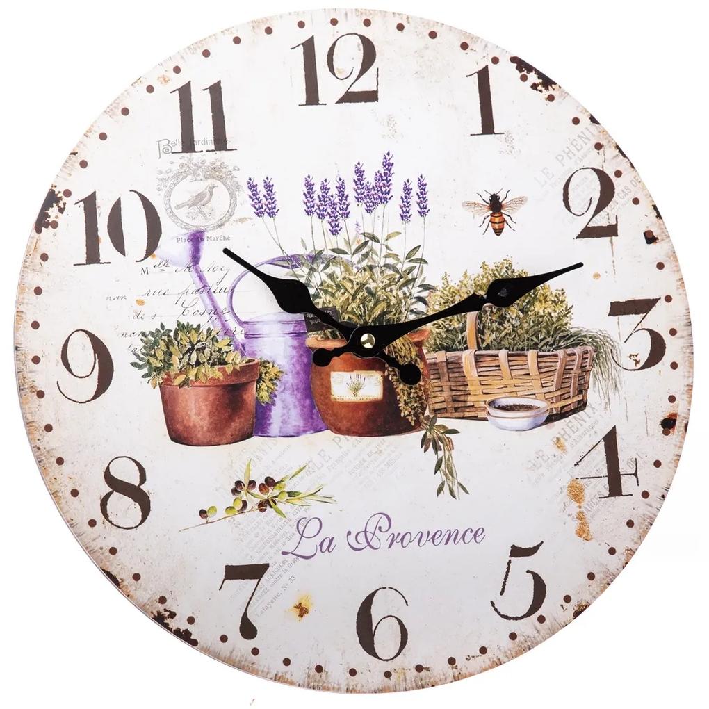 Nástěnné hodiny La Provence, 34 cm | Sousedé