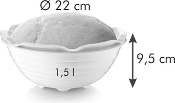 TESCOMA Ošatka s miskou na domácí chléb DELLA CASA