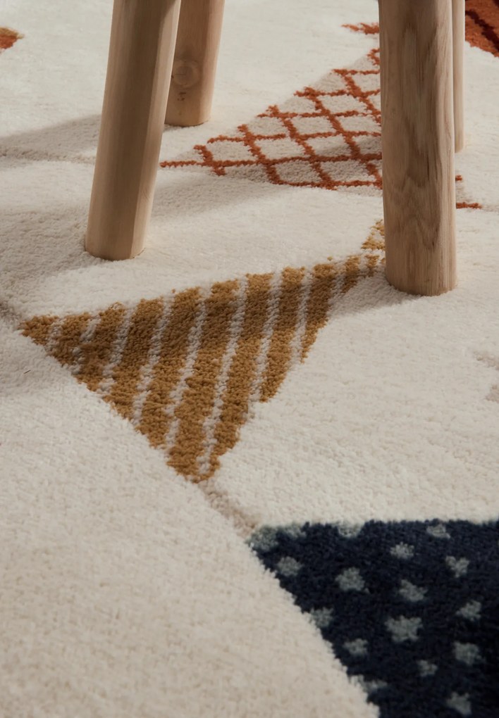 Hanse Home, Dětský koberec Adventures 106211 Cream Multicolor, 160x235, vícebarevná, dětský pokoj