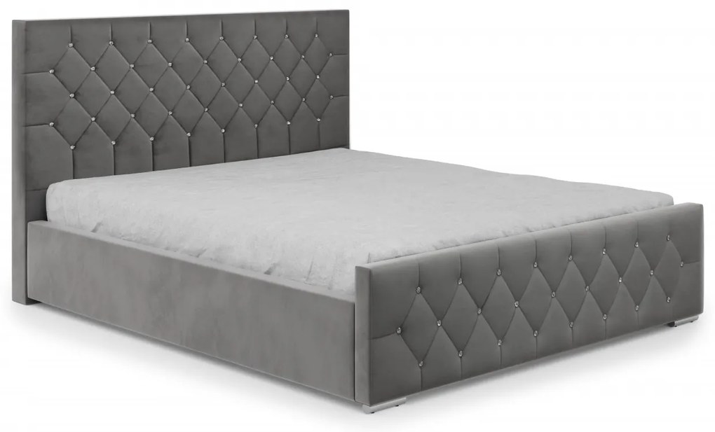 Postel MODEL 01 140x200 světlezelená - MAGIC VELVET 2227