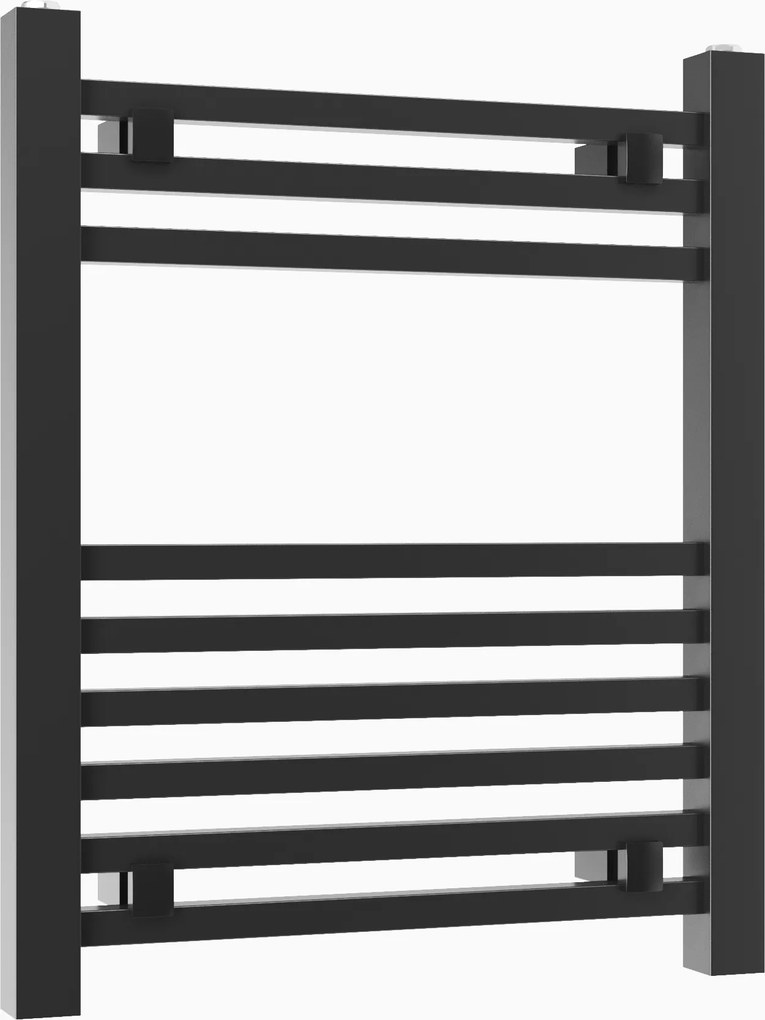 Gamma Erga Proper, topné těleso 600x500 mm, 302W, černá, ERG-LAV-PROP-6050-BK