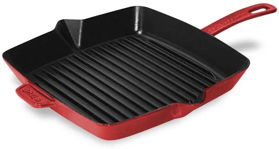 Staub Americká grilovací pánev 30x30 cm višeň