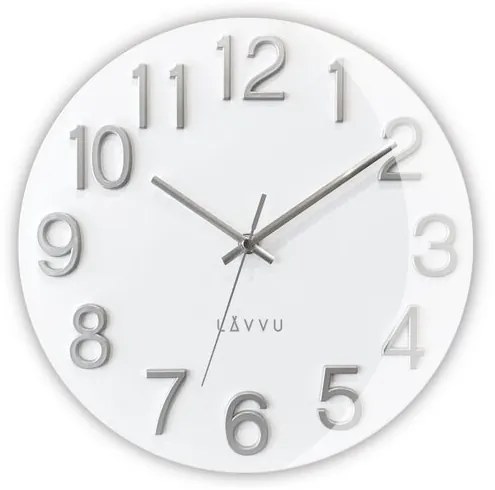 LAVVU NORD White LCT1061 Nástěnné hodiny