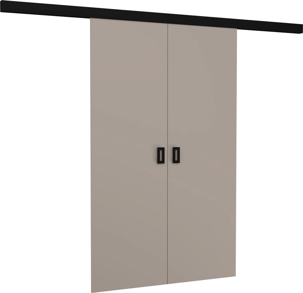 ADRK Furniture Dvoukřídlé posuvné dveře na stěnu TOPPO 146 ADRK-SD-Top-140-K