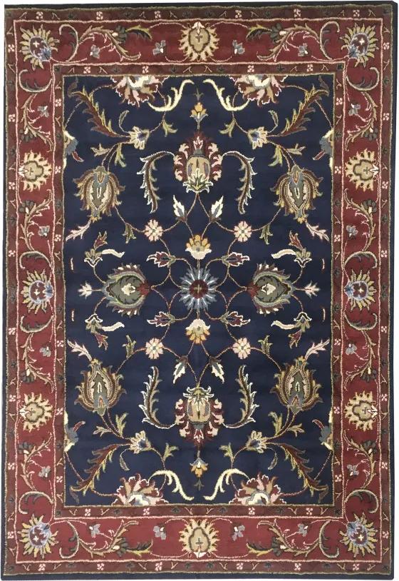 Hans Home | Ručně vyrobený kusový koberec Blue Tradition