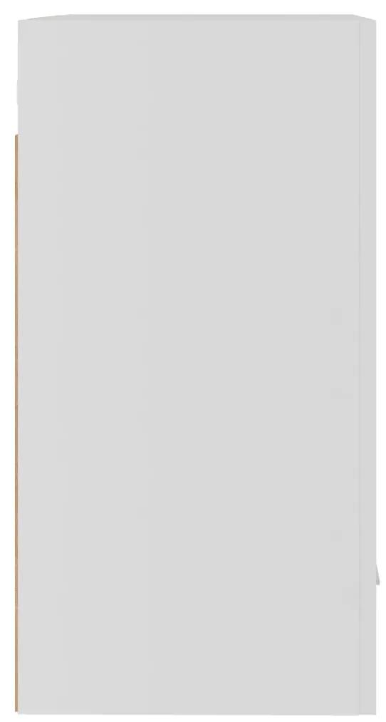 Závěsné skříňky 2 ks bílé 50 x 31 x 60 cm dřevotříska - Default Title