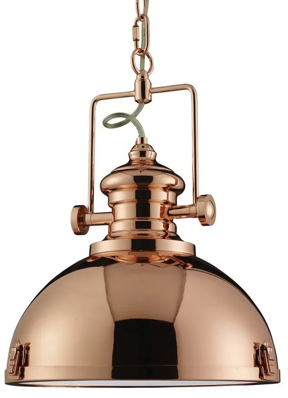 Searchlight 2297CU Industrial pendants závěsné svítidlo 1xE27