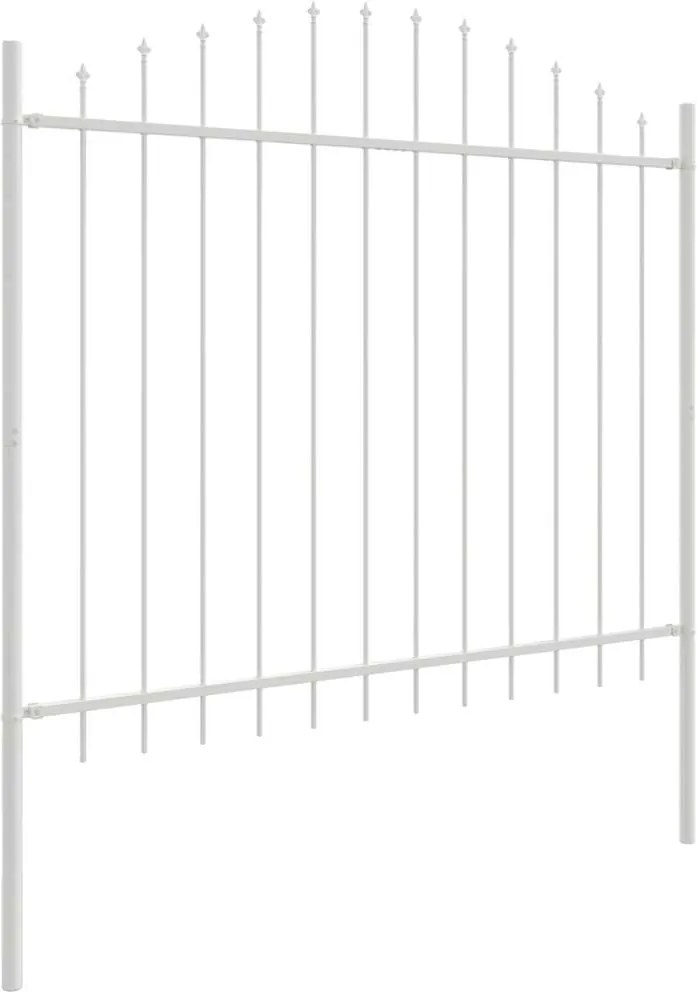 Zahradní plot WOERDEN 2 ks 170 x 165 cm Práškově lakovaná ocel 3360138