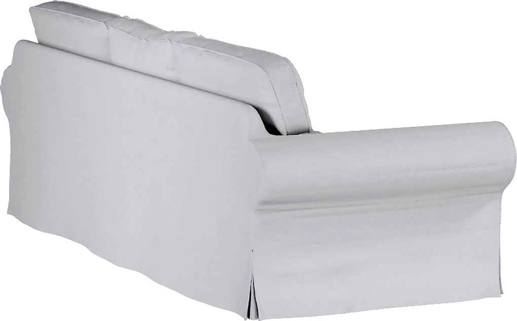 Potah na pohovku IKEA Ektorp 3-místná, nerozkládací barva bílá látka pletený vzor