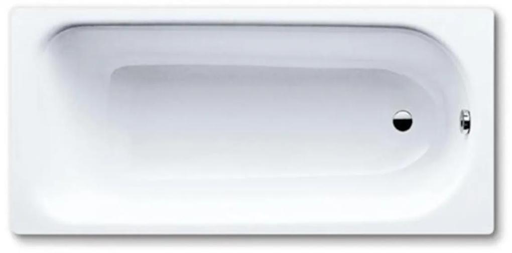 Obdélníková vana Kaldewei Saniform Plus 150x70 cm smaltovaná ocel alpská bílá 111600010001