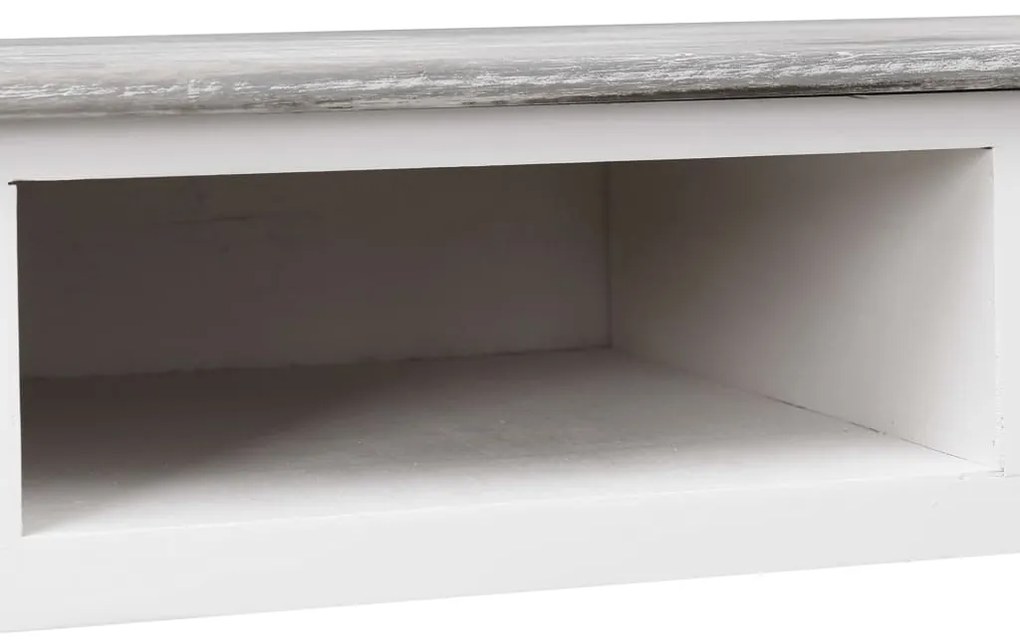 vidaXL Marketos Psací stůl šedý 110 x 45 x 76 cm dřevo