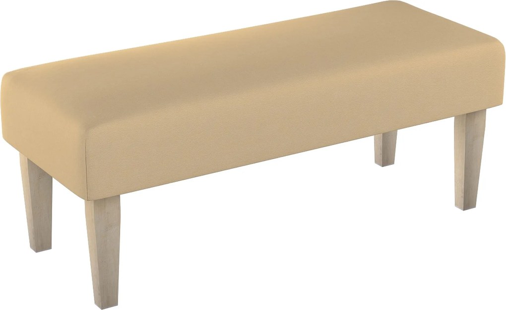 Dlouhá lavička 100x40cm barva béžová