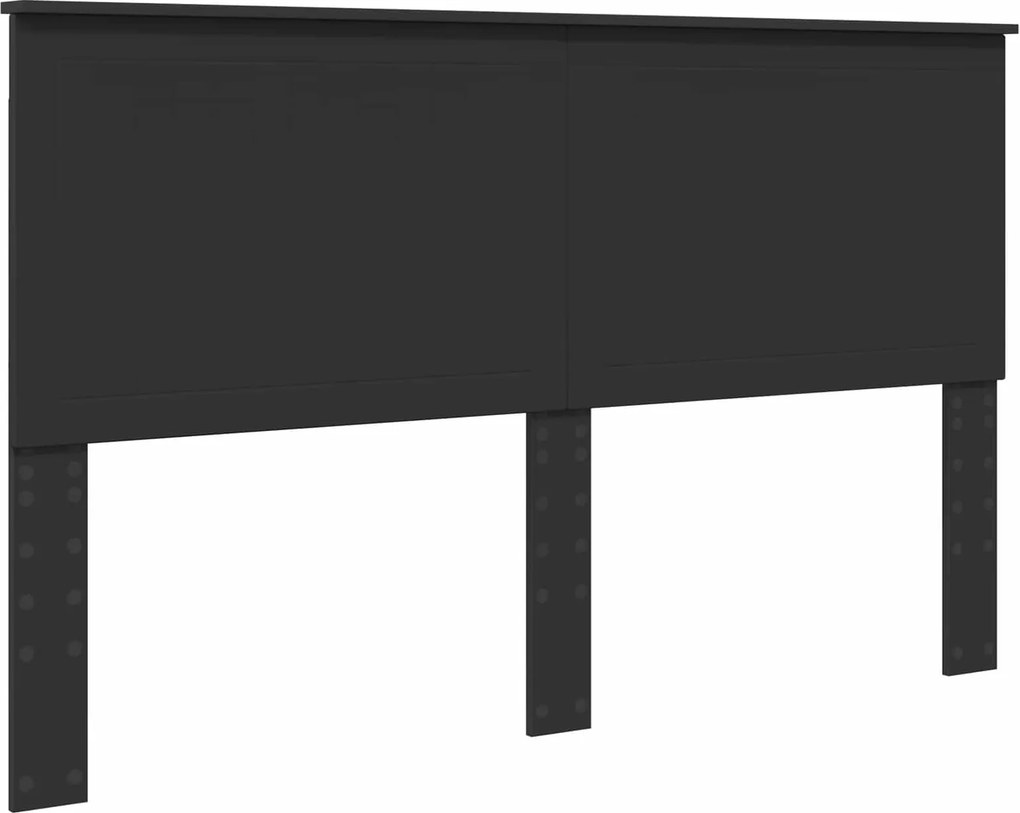 Rám postele se zásuvkou Černá 160 x 200 cm Inženýrské dřevo 3411097