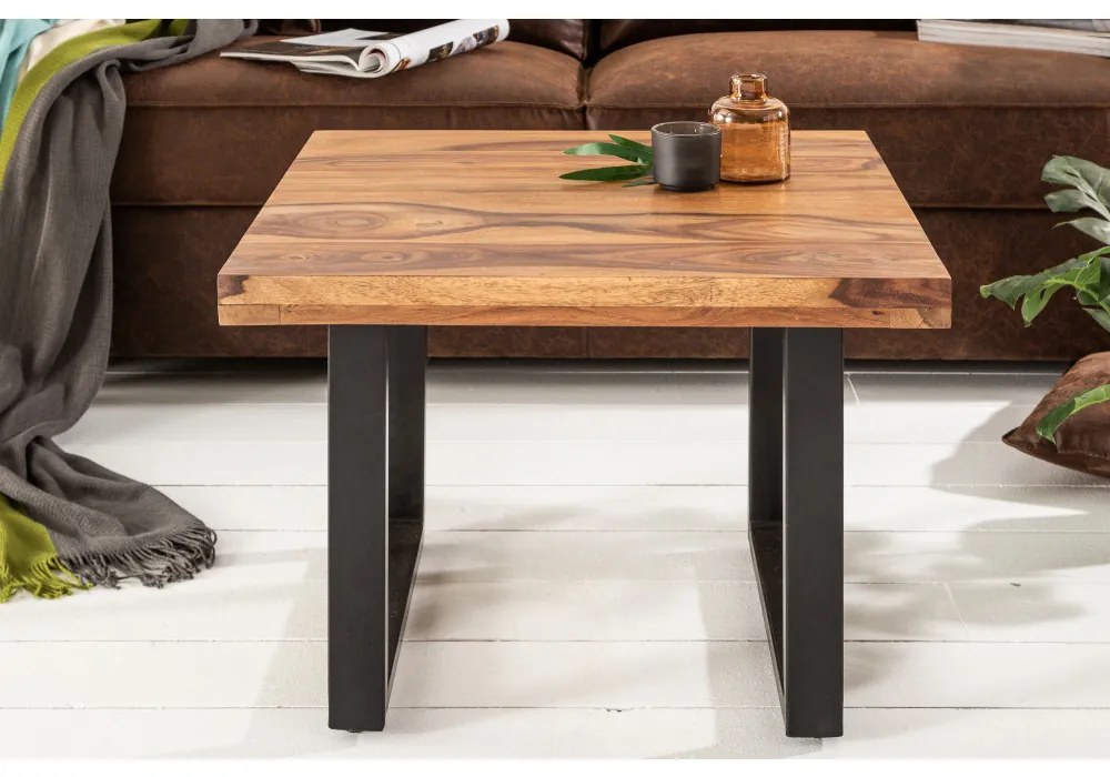 Massive home | Konferenční stolek z palisandru Iron craft 60 cm