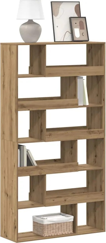 Knihovna dub artisan 100 x 33 x 187,5 cm kompozitní dřevo 3309356