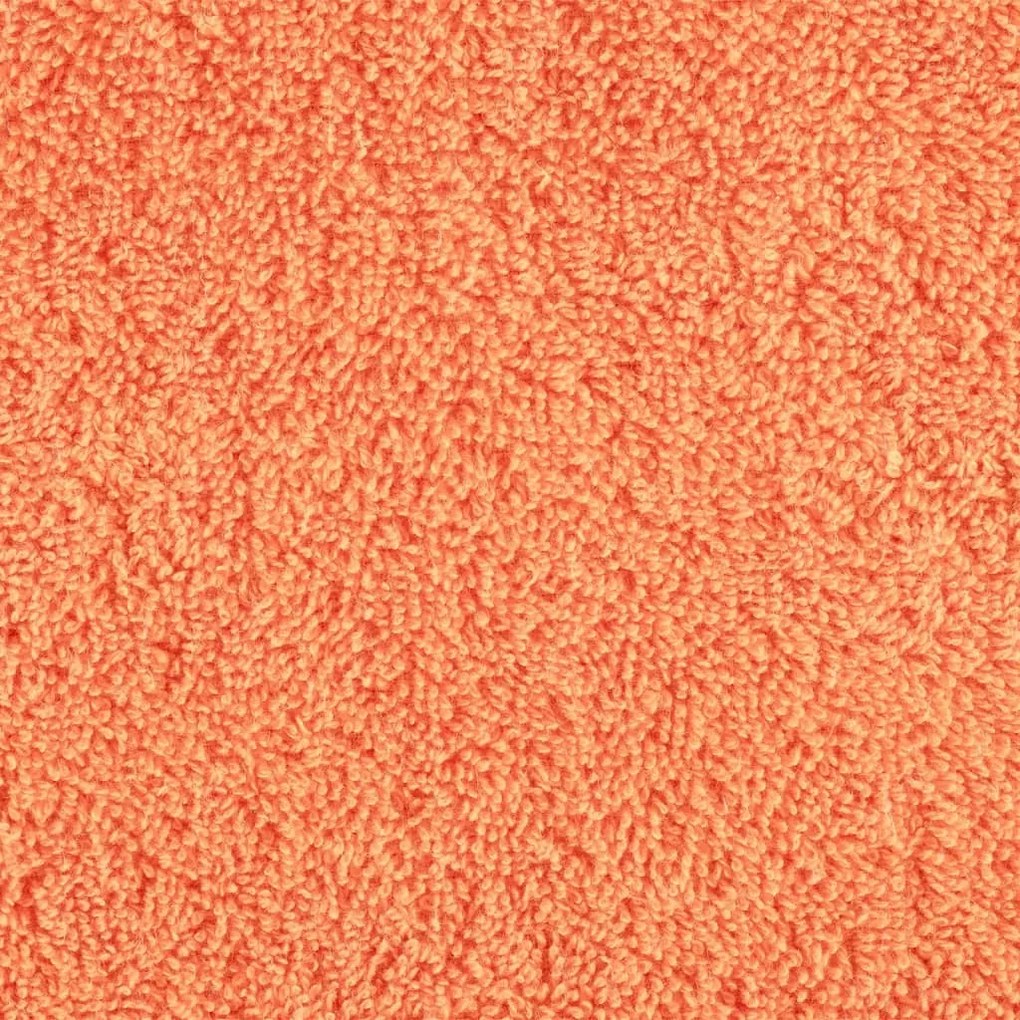 Prémiové osušky SOLUND 4 ks oranžové 100x150 cm 600 g/m² 137384