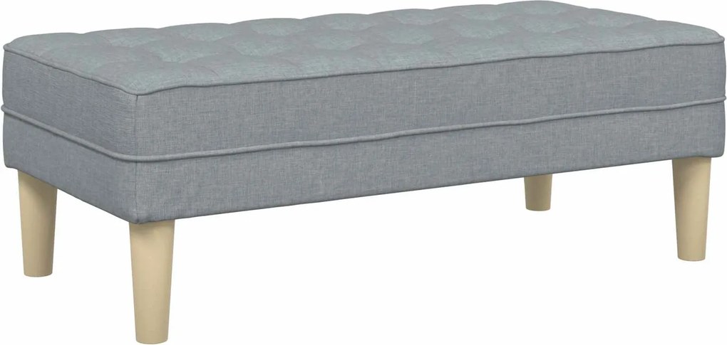 Set pohovek 2 ks Světle šedá Polyester 3329252