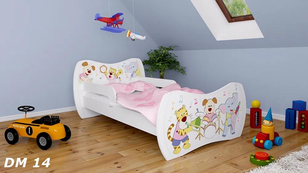 Dětská postel Dream vzor 14 140x70 cm