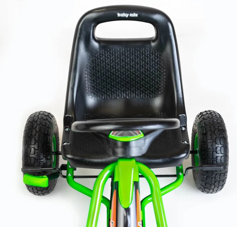 Dětská šlapací motokára Go-kart Baby Mix Razor modrá