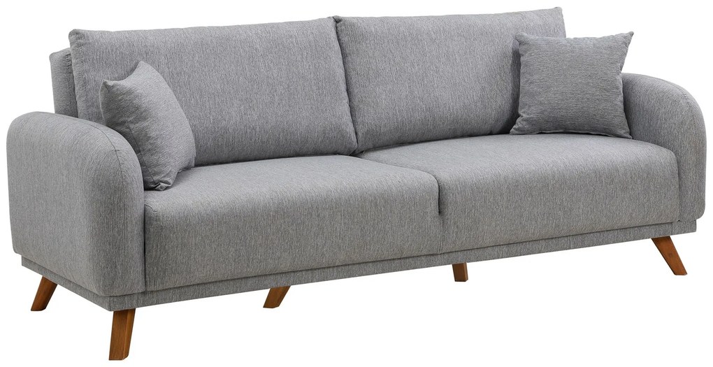 Hanah Home Set křesla a pohovky HERA šedý 237 cm