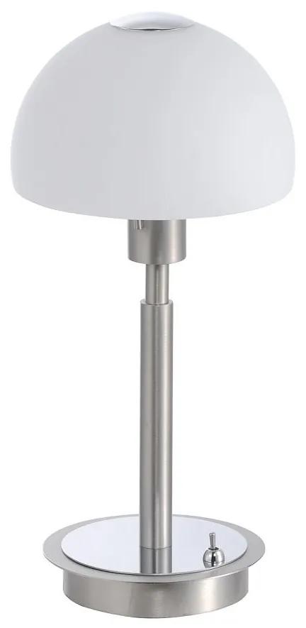 PN 4077-55 LED stolní lampa, ocel, saténové sklo 3000K - PAUL NEUHAUS