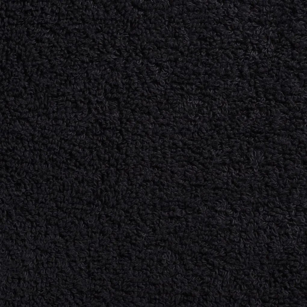 Premium ručníky SOLUND 2 ks černé 80 x 200 cm 600 g/m² 137434