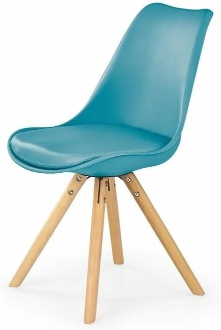 Halmar Jídelní židle K201, tyrkysová