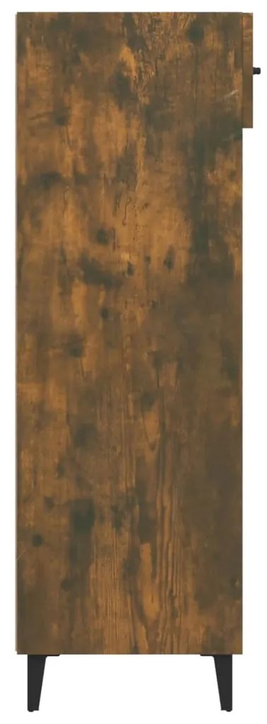 Botník kouřový dub 60 x 35 x 105 cm kompozitní dřevo - Default Title