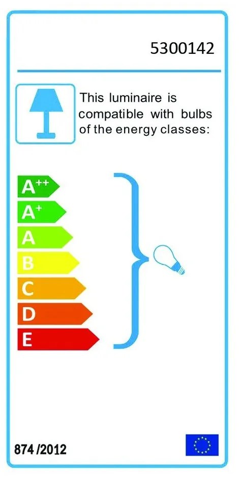 Černé závěsné svítidlo White Label Lena, ø 37 cm