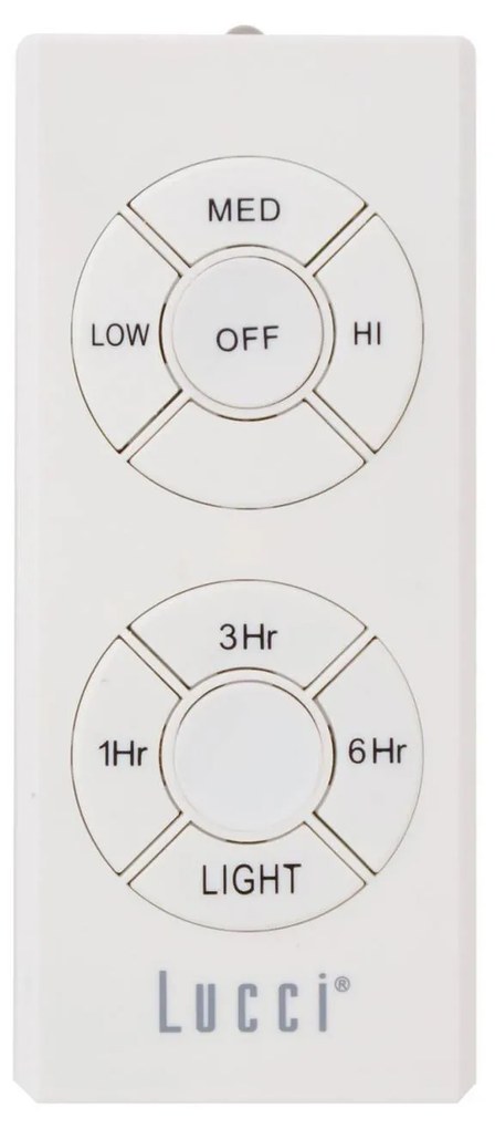 Stropní ventilátor Beacon se světlem Megara titan 122 cm tichý