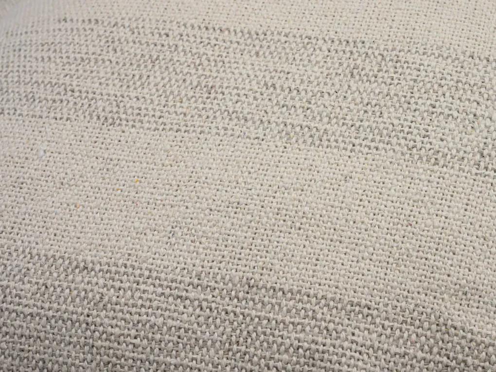 Dekorační polštářek BOSSA 45x45 cm, šedé pruhy