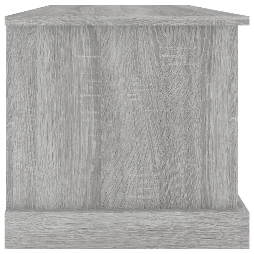 Úložný box šedý sonoma 70 x 40 x 38 cm kompozitní dřevo - Default Title