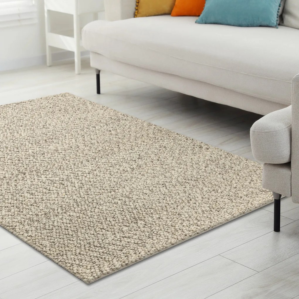 Dywany Łuszczów, Kusový koberec Tahar 99005G grey/beige, 200x290, šedá, ložnice