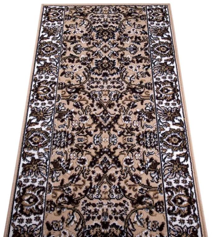 Kusový koberec KEMAL béžový 70 x 250 cm