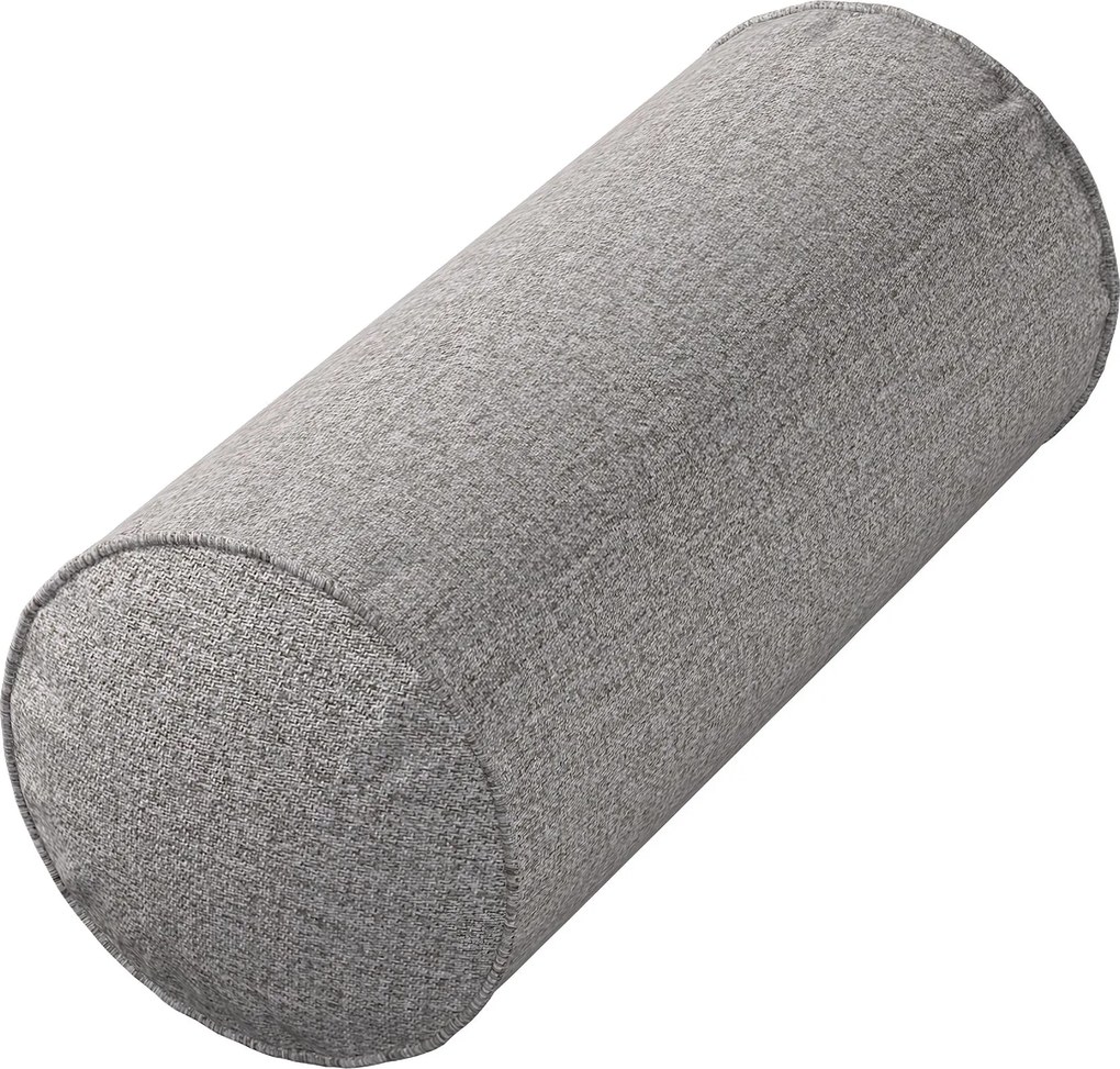 Potah na válec IKEA Ektorp barva šedá látka pletený vzor