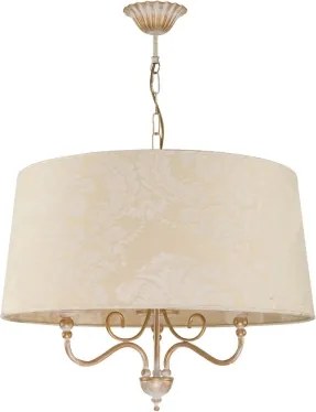Brilagi - Lustr na řetězu SONIA 3xE27/15W/230V pr. 56 cm krémová/patina