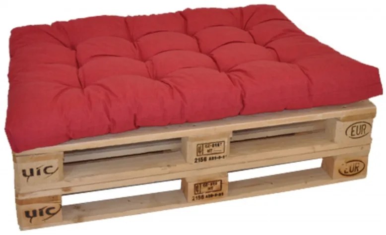 Axin Trading Sedák na paletu 120x80 cm Polstr: Světle zelený melír