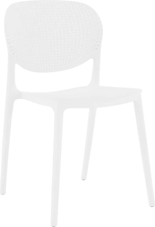 Židle, bílá, FEDRA