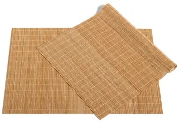 Prostírání Bamboo Mat Natural - set 2 ks HAY