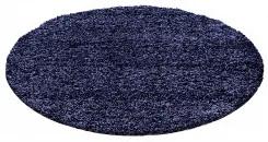 Vopi | Kusový koberec Life Shaggy 1500 navy - 60 x 110 cm