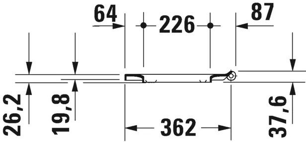 Duravit No.1 - WC sedátko + sklápěcí automatika, bílá 0021390000