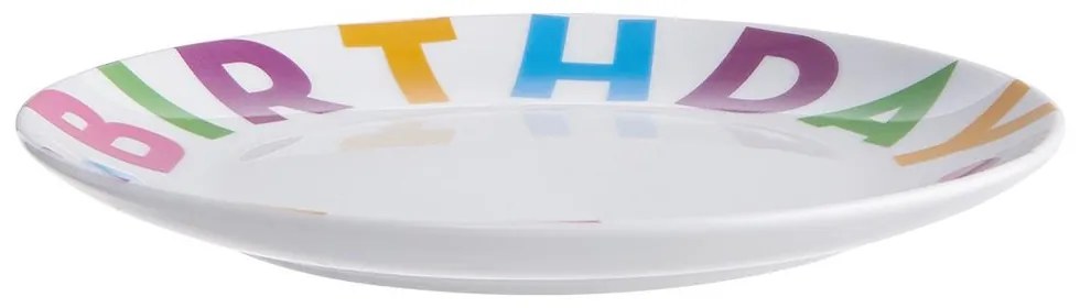 HAPPY BIRTHDAY Talíř 20 cm - mix