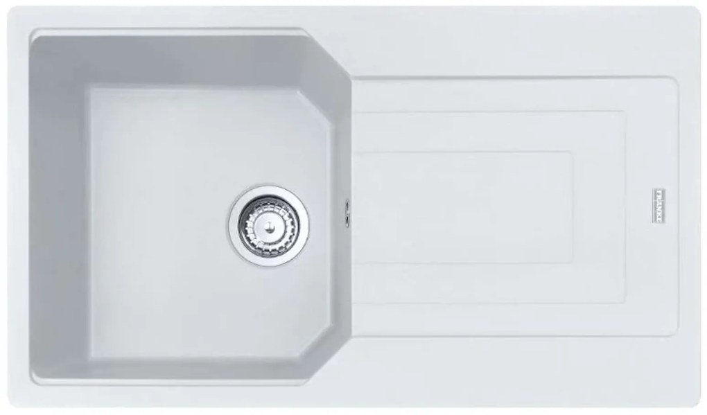 Franke Urban - Fragranitový dřez UBG 611-86, 86x50 cm, bílá led 114.0700.109