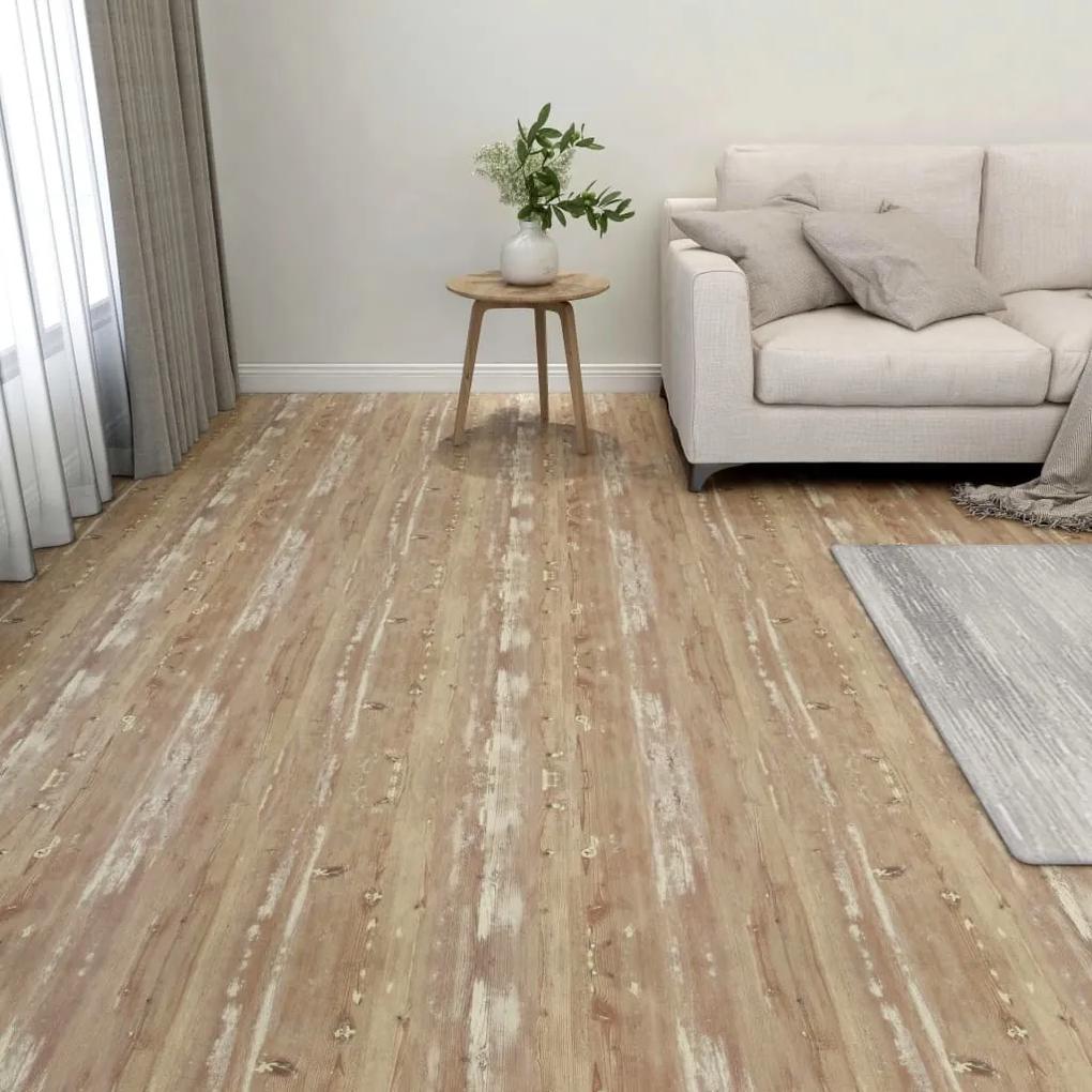 vidaXL Samolepicí podlahové desky 55 ks PVC 5,11 m² [144872] Barva: Bílé dřevo