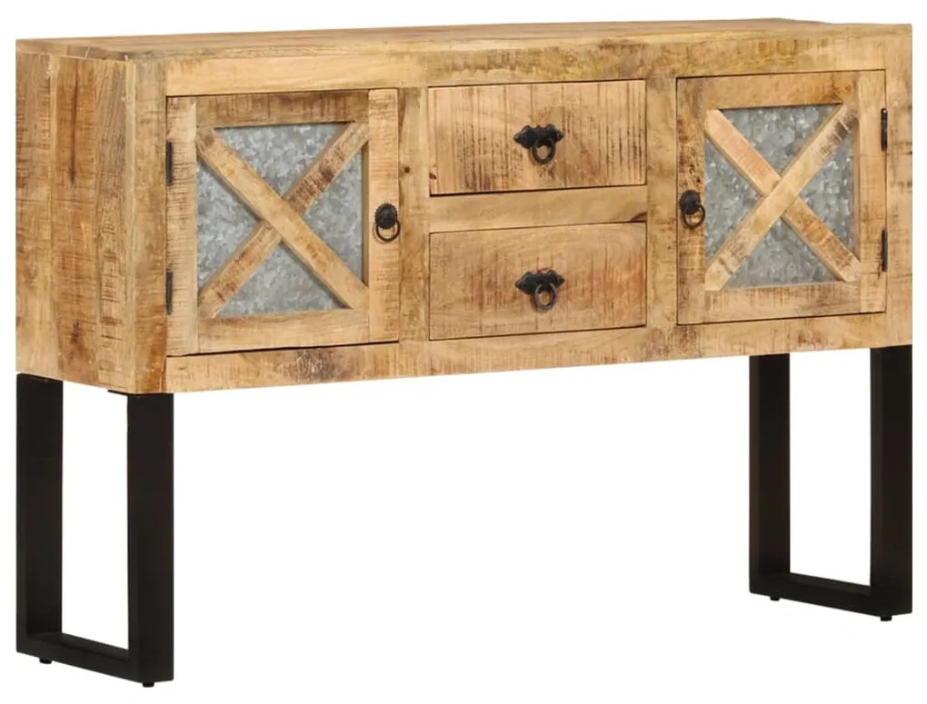 Příborník 110 x 30 x 74 cm hrubé mangovníkové dřevo 328275