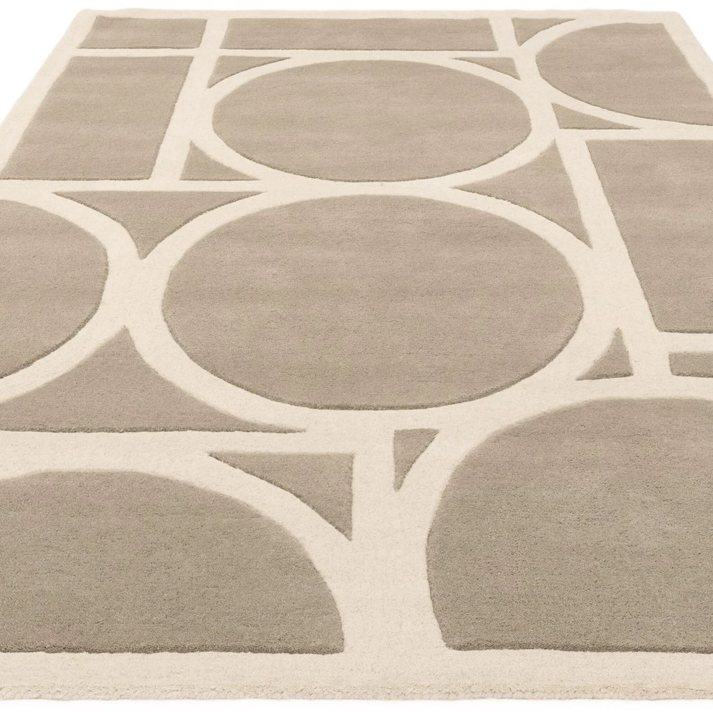 Tribeca Design Kusový koberec Newtor Taupe Rozměry: 120x170 cm