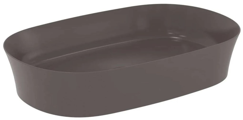 Ideal Standard Ipalyss - Umyvadlo na desku, 60x38 cm, bez přepadu, slate grey E1396V5