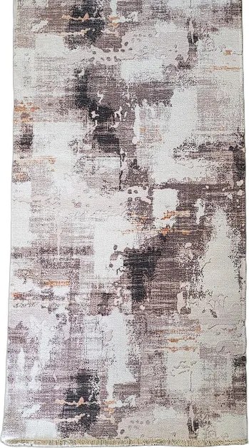 HU Hnědo-béžový skvrnitý koberec Banco 1004-VIZION-2 Rozměr: 60x110 cm