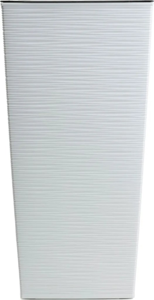 Plastový květináč Porto Riflo 57x29,5x29,5 cm bílý