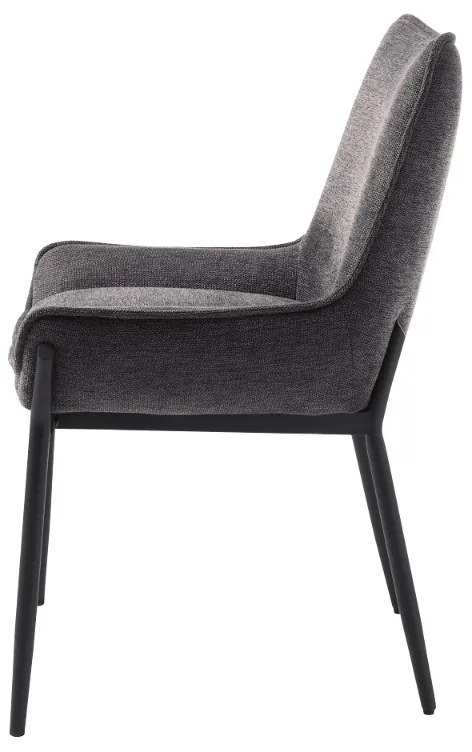 Designová židle Achaicus tmavě šedá